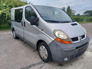 Pelēks Renault Trafic 2006 Ukmergė, ar dzinēja tilpumu 1.90 L un nobraukumu 200 tūkst. km par 2500 €, foto 3 vietnē AUTOMOTO.COM.LV
