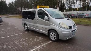 Grey Renault Trafic 2007 in Vilnius, with an engine capacity of 2.46 L and mileage of 275 thousand km for 5500 €, photo 3 on AUTOMOTO.COM.LV