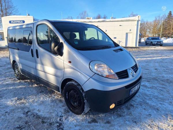 Pelēks Renault Trafic 2007 Kelmė, ar dzinēja tilpumu 2.00 L un nobraukumu 330 tūkst. km par 5200 €, foto 1 vietnē AUTOMOTO.COM.LV