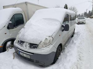 Pelēks Renault Trafic 2010 Ukmergė, ar dzinēja tilpumu 2.00 L un nobraukumu 320 tūkst. km par 3100 €, foto 2 vietnē AUTOMOTO.COM.LV