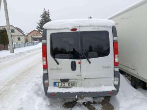 Pelēks Renault Trafic 2010 Ukmergė, ar dzinēja tilpumu 2.00 L un nobraukumu 320 tūkst. km par 3100 €, foto 5 vietnē AUTOMOTO.COM.LV