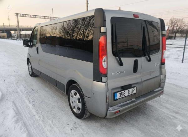 Pelēks Renault Trafic 2013 Šauļi, ar dzinēja tilpumu 2.00 L un nobraukumu 188 tūkst. km par 11850 €, foto 6 vietnē AUTOMOTO.COM.LV