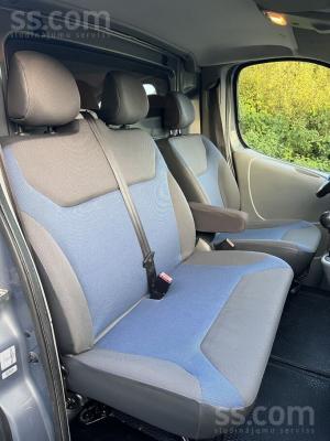 Pelēks Renault Trafic 2014 Bauska, ar dzinēja tilpumu 2.00 L un nobraukumu 0 tūkst. km par 6900 €, foto 19 vietnē AUTOMOTO.COM.LV