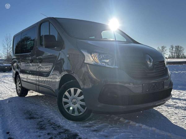 Grey Renault Trafic 2016 in Utena, with an engine capacity of 1.60 L and mileage of 252 thousand km for 11900 €, photo 7 on AUTOMOTO.COM.LV