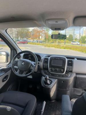 Grey Renault Trafic 2016 in Vilnius, with an engine capacity of 1.60 L and mileage of 199 thousand km for 11200 €, photo 16 on AUTOMOTO.COM.LV