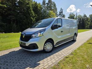 Grey Renault Trafic 2017 in Telschi, with an engine capacity of 1.60 L and mileage of 173 thousand km for 7700 €, photo 39 on AUTOMOTO.COM.LV