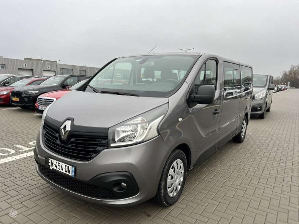 Pelēks Renault Trafic 2018 Tauragė, ar dzinēja tilpumu 1.60 L un nobraukumu 440 tūkst. km par 9300 €, foto 2 vietnē AUTOMOTO.COM.LV