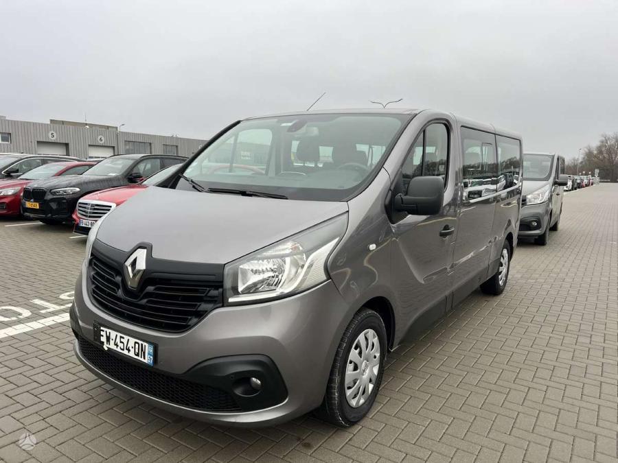 Pelēks Renault Trafic 2018 Tauragė, ar dzinēja tilpumu 1.60 L un nobraukumu 440 tūkst. km par 9300 €, foto 2 vietnē AUTOMOTO.COM.LV