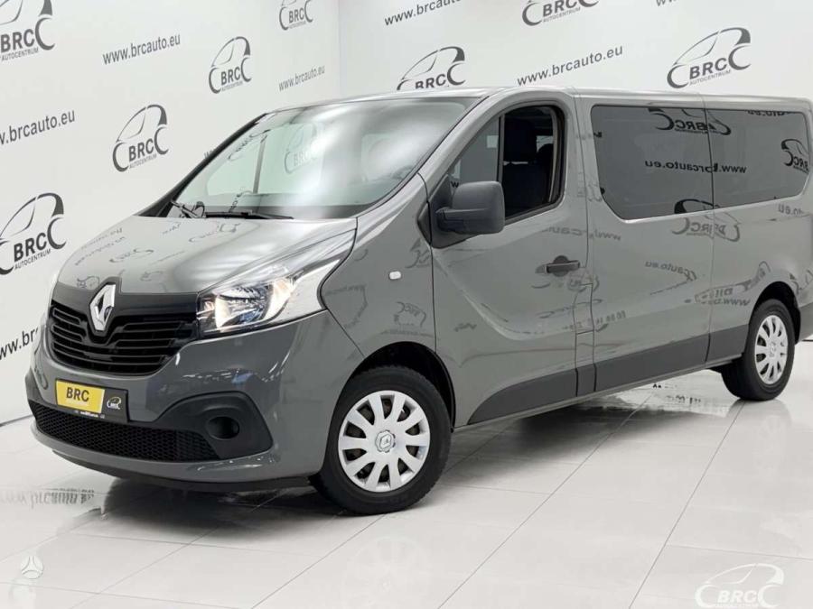 Pelēks Renault Trafic 2019 Viļņa, ar dzinēja tilpumu 1.60 L un nobraukumu 129 tūkst. km par 13900 €, foto 1 vietnē AUTOMOTO.COM.LV