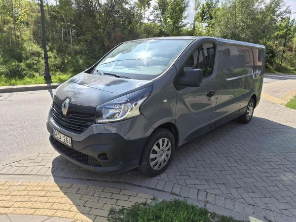 Серый Рено Трафик 2019 в Вильнюс, объемом двигателя 1.60 л и пробегом 194 тыс. км за 10800 €, фото 3 на AUTOMOTO.COM.LV