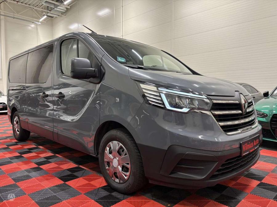 Pelēks Renault Trafic 2022 Viļņa, ar dzinēja tilpumu 2.00 L un nobraukumu 97 tūkst. km par 26990 €, foto 4 vietnē AUTOMOTO.COM.LV