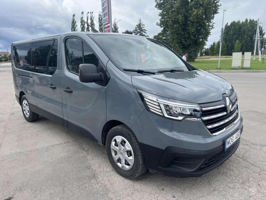 Pelēks Renault Trafic 2023 Tauragė, ar dzinēja tilpumu 2.00 L un nobraukumu 77 tūkst. km par 26300 €, foto 3 vietnē AUTOMOTO.COM.LV