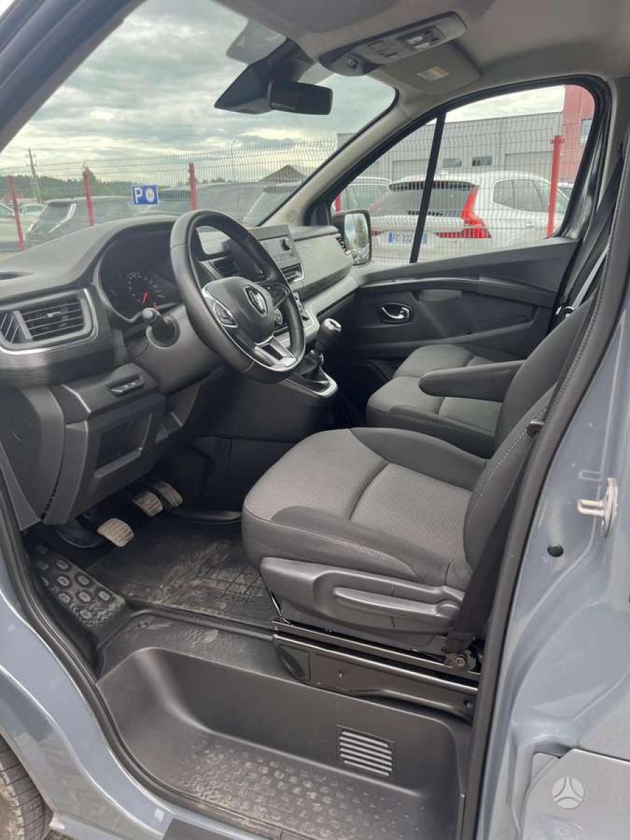 Pelēks Renault Trafic 2023 Tauragė, ar dzinēja tilpumu 2.00 L un nobraukumu 77 tūkst. km par 26300 €, foto 7 vietnē AUTOMOTO.COM.LV