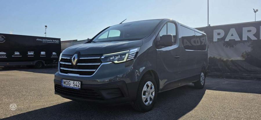 Pelēks Renault Trafic 2023 Klaipėda, ar dzinēja tilpumu 2.00 L un nobraukumu 114 tūkst. km par 23500 €, foto 1 vietnē AUTOMOTO.COM.LV