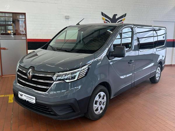 Grey Renault Trafic 2024 in Kaunas, with an engine capacity of 2.00 L and mileage of 130 thousand km for 28950 €, photo 1 on AUTOMOTO.COM.LV