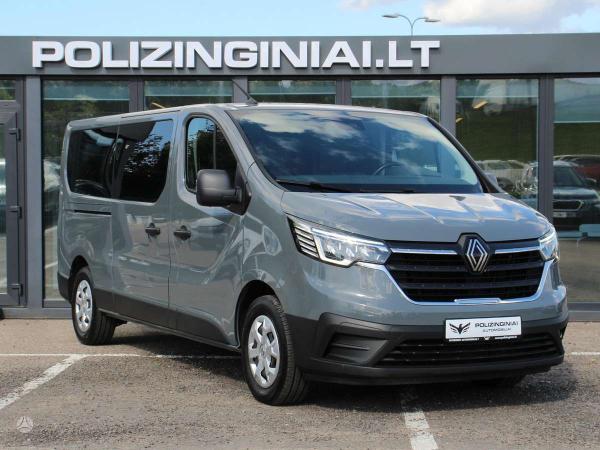 Grey Renault Trafic 2024 in Vilnius, with an engine capacity of 2.00 L and mileage of 136 thousand km for 28950 €, photo 2 on AUTOMOTO.COM.LV