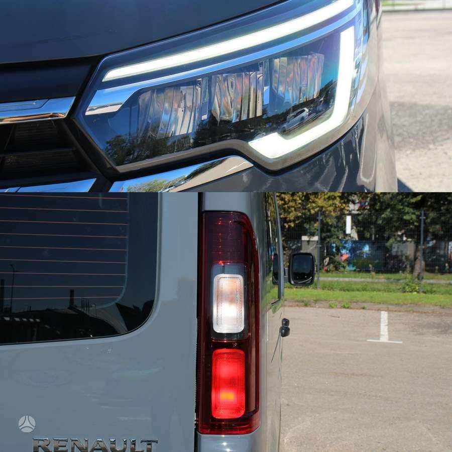 Grey Renault Trafic 2024 in Vilnius, with an engine capacity of 2.00 L and mileage of 105 thousand km for 29500 €, photo 17 on AUTOMOTO.COM.LV