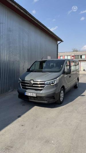 Pelēks Renault Trafic 2024 Kauņa, ar dzinēja tilpumu 2.00 L un nobraukumu 249 tūkst. km par 26900 €, foto  vietnē AUTOMOTO.COM.LV