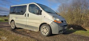 Grey Renault Trafic 2002 in Kaunas, with an engine capacity of 1.90 L and mileage of 250 thousand km for 2800 €, photo 2 on AUTOMOTO.COM.LV