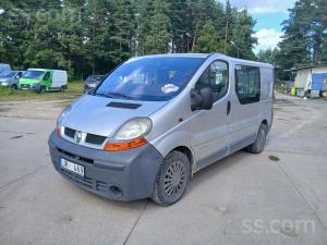 Серый Рено Трафик 2002 в Огре, объемом двигателя 1.90 л и пробегом 0 тыс. км за 1500 €, фото 3 на AUTOMOTO.COM.LV