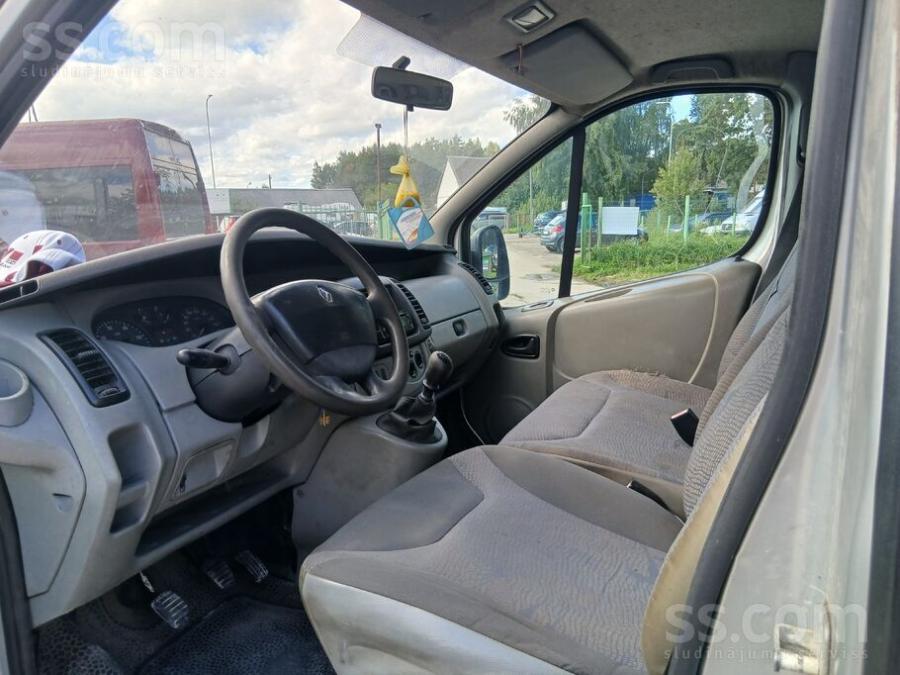 Серый Рено Трафик 2002 в Огре, объемом двигателя 1.90 л и пробегом 0 тыс. км за 1500 €, фото 9 на AUTOMOTO.COM.LV