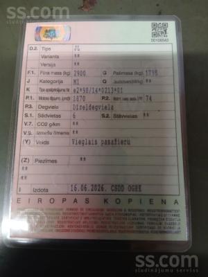Серый Рено Трафик 2002 в Огре, объемом двигателя 1.90 л и пробегом 0 тыс. км за 1500 €, фото 12 на AUTOMOTO.COM.LV