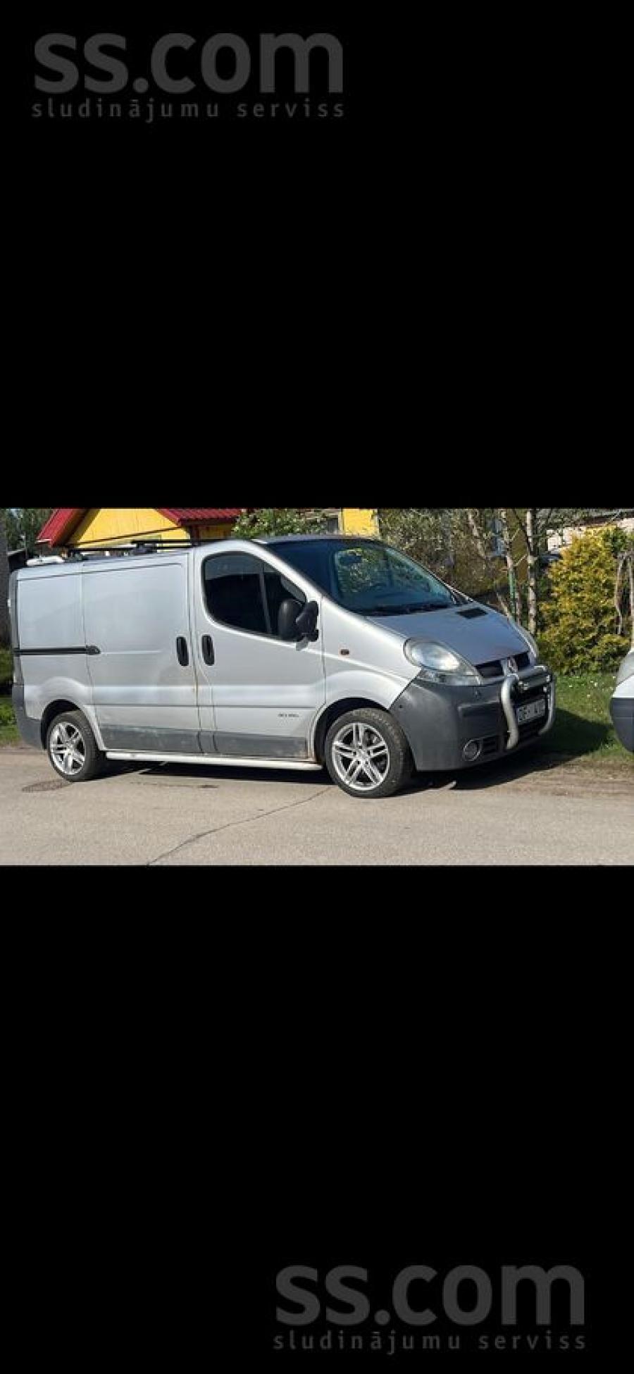 Pelēks Renault Trafic 2004 Preiļi, ar dzinēja tilpumu 2.50 L un nobraukumu 271 tūkst. km par 4800 €, foto 5 vietnē AUTOMOTO.COM.LV