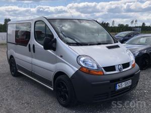 Grey Renault Trafic 2006 in Cesis, with an engine capacity of 1.90 L and mileage of 0 thousand km for 4700 €, photo  on AUTOMOTO.COM.LV