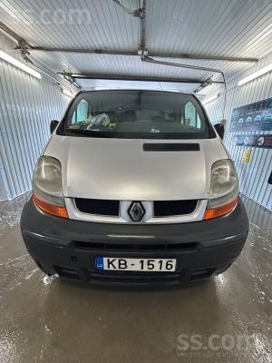 Grey Renault Trafic 2006 in Riga, with an engine capacity of 2.50 L and mileage of 460 thousand km for 3000 €, photo  on AUTOMOTO.COM.LV