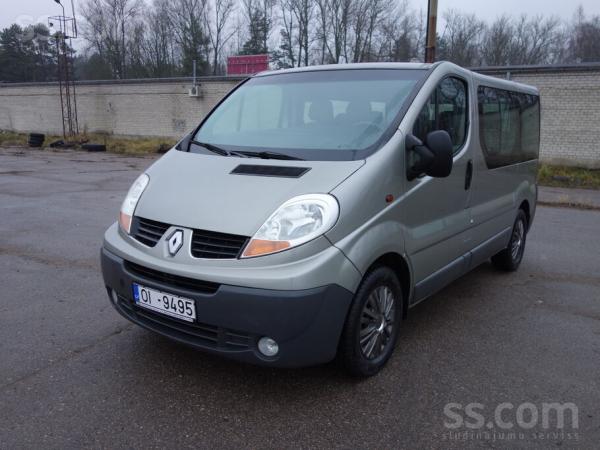 Grey Renault Trafic 2007 in Riga, with an engine capacity of 2.00 L and mileage of 0 thousand km for 5950 €, photo 1 on AUTOMOTO.COM.LV