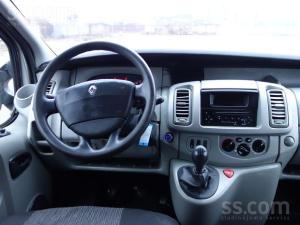 Grey Renault Trafic 2007 in Riga, with an engine capacity of 2.00 L and mileage of 0 thousand km for 5950 €, photo 8 on AUTOMOTO.COM.LV
