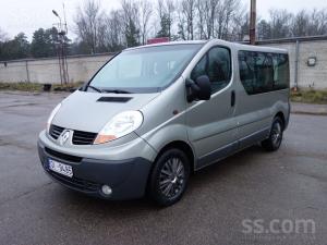 Grey Renault Trafic 2007 in Riga, with an engine capacity of 2.00 L and mileage of 0 thousand km for 5950 €, photo 14 on AUTOMOTO.COM.LV