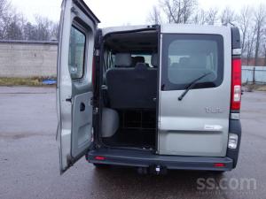 Grey Renault Trafic 2007 in Riga, with an engine capacity of 2.00 L and mileage of 0 thousand km for 5950 €, photo 21 on AUTOMOTO.COM.LV