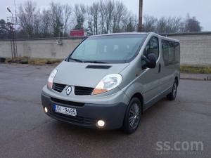 Grey Renault Trafic 2007 in Riga, with an engine capacity of 2.00 L and mileage of 0 thousand km for 5950 €, photo 30 on AUTOMOTO.COM.LV