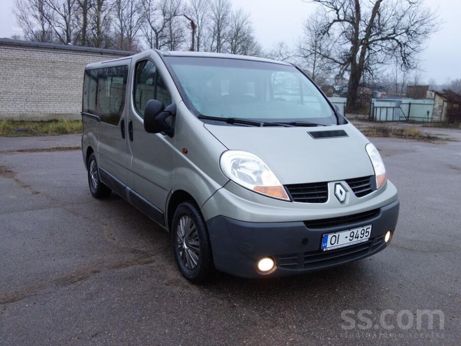 Grey Renault Trafic 2007 in Riga, with an engine capacity of 2.00 L and mileage of 0 thousand km for 5950 €, photo 31 on AUTOMOTO.COM.LV