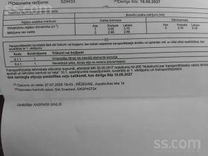 Серый Рено Трафик 2007 в Резекне, объемом двигателя 2.00 л и пробегом 529 тыс. км за 3800 €, фото 10 на AUTOMOTO.COM.LV