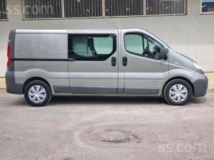 Pelēks Renault Trafic 2009 Ogre, ar dzinēja tilpumu 2.50 L un nobraukumu 140 tūkst. km par 6950 €, foto 5 vietnē AUTOMOTO.COM.LV