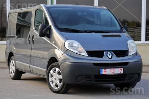 Grey Renault Trafic 2011 in Tukums, with an engine capacity of 2.00 L and mileage of 193 thousand km for 7700 €, photo  on AUTOMOTO.COM.LV