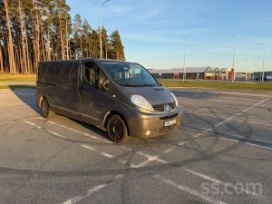 Grey Renault Trafic 2012 in Riga, with an engine capacity of 2.00 L and mileage of 0 thousand km for 6900 €, photo 3 on AUTOMOTO.COM.LV