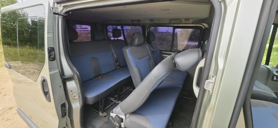 Grey Renault Trafic 2013 in Tartu, with an engine capacity of 2.00 L and mileage of 480 thousand km for 7599 €, photo 15 on AUTOMOTO.COM.LV