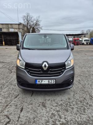 Pelēks Renault Trafic 2015 Rīga, ar dzinēja tilpumu 1.60 L un nobraukumu 485 tūkst. km par 7999 €, foto 10 vietnē AUTOMOTO.COM.LV