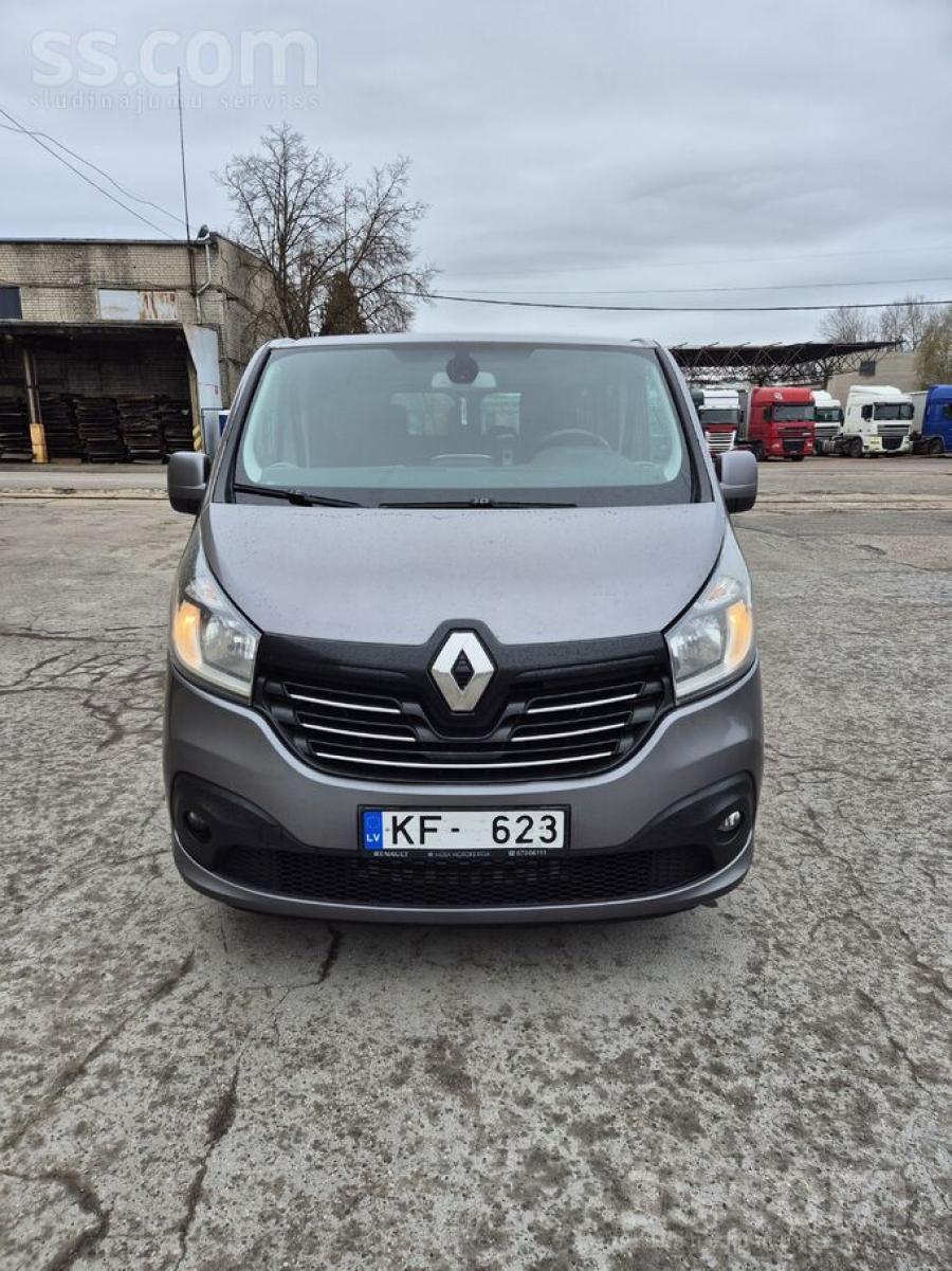 Pelēks Renault Trafic 2015 Rīga, ar dzinēja tilpumu 1.60 L un nobraukumu 485 tūkst. km par 7999 €, foto 10 vietnē AUTOMOTO.COM.LV