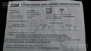 Серый Рено Трафик 2015 в Рига, объемом двигателя 1.60 л и пробегом 158 тыс. км за 10990 €, фото 36 на AUTOMOTO.COM.LV