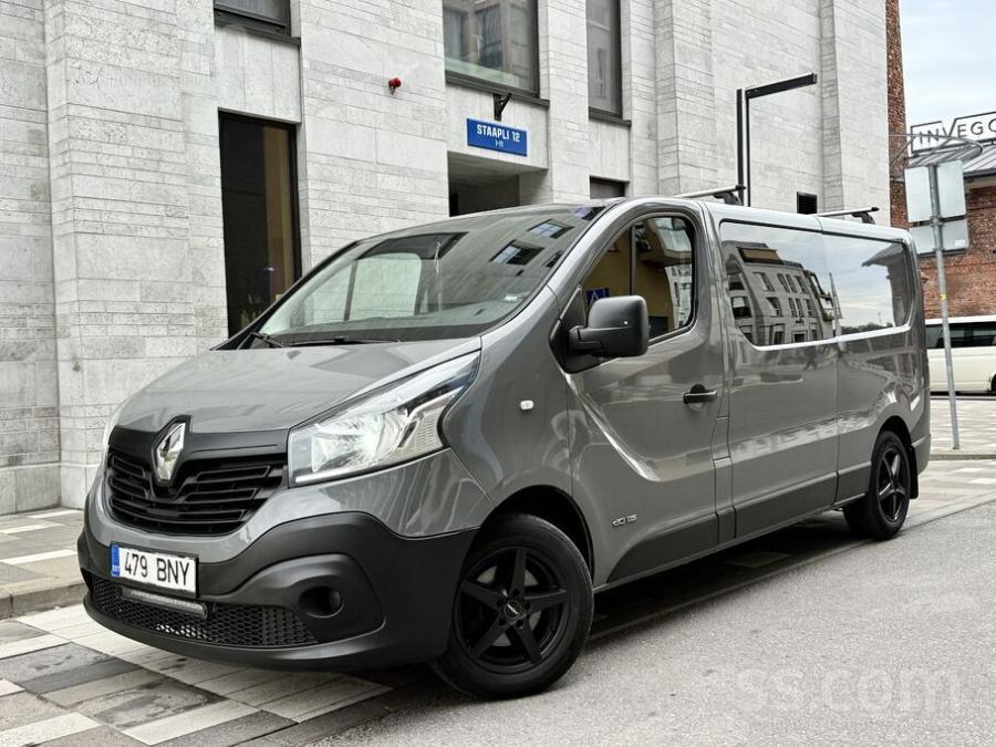 Pelēks Renault Trafic 2015 Tallina, ar dzinēja tilpumu 1.60 L un nobraukumu 269 tūkst. km par 9998 €, foto 4 vietnē AUTOMOTO.COM.LV