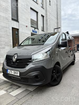 Pelēks Renault Trafic 2015 Tallina, ar dzinēja tilpumu 1.60 L un nobraukumu 269 tūkst. km par 9998 €, foto 5 vietnē AUTOMOTO.COM.LV