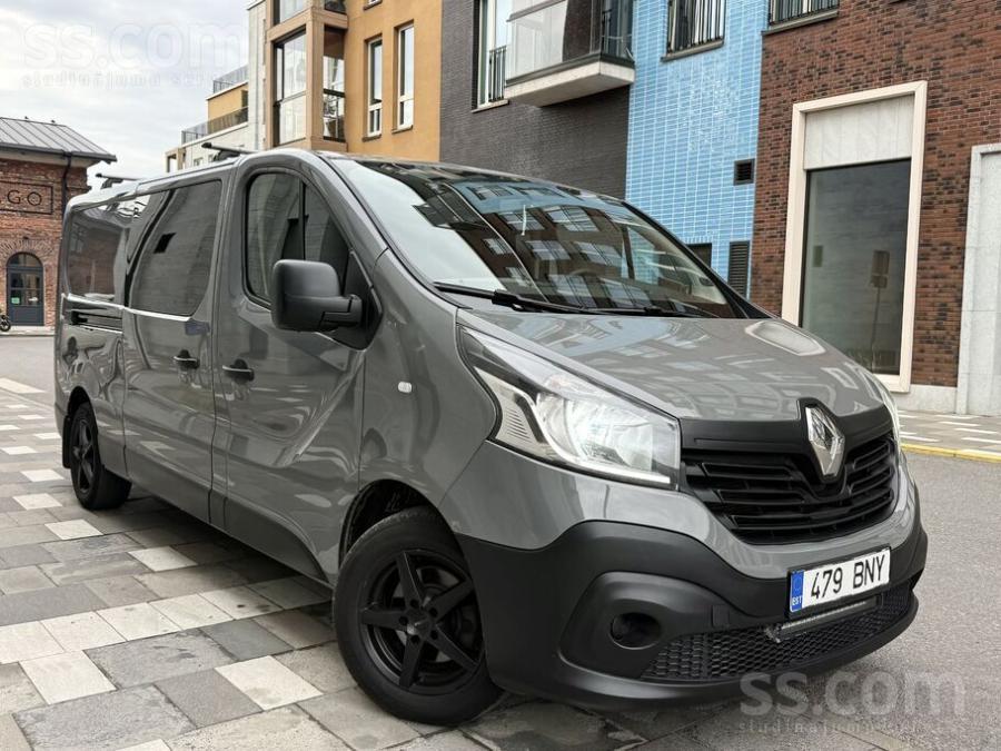 Pelēks Renault Trafic 2015 Tallina, ar dzinēja tilpumu 1.60 L un nobraukumu 269 tūkst. km par 9998 €, foto 7 vietnē AUTOMOTO.COM.LV