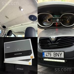 Pelēks Renault Trafic 2015 Tallina, ar dzinēja tilpumu 1.60 L un nobraukumu 269 tūkst. km par 9998 €, foto 31 vietnē AUTOMOTO.COM.LV
