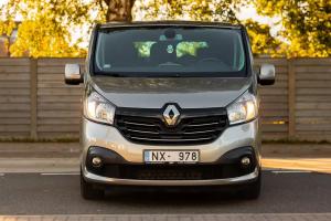 Grey Renault Trafic 2016 in Jelgava, with an engine capacity of 1.60 L and mileage of 196 thousand km for 9000 €, photo 4 on AUTOMOTO.COM.LV