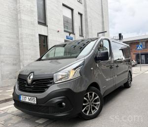 Grey Renault Trafic 2016 in Tallinn, with an engine capacity of 1.60 L and mileage of 264 thousand km for 10999 €, photo  on AUTOMOTO.COM.LV