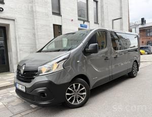 Grey Renault Trafic 2016 in Tallinn, with an engine capacity of 1.60 L and mileage of 264 thousand km for 10999 €, photo 3 on AUTOMOTO.COM.LV